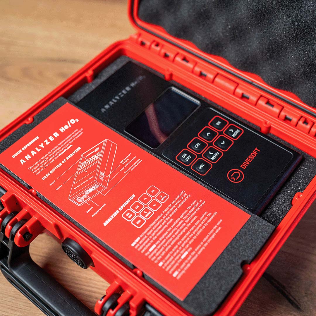 Divesoft Trimix Analyzer He/O2 Blender Set - Standard – TITAN DIVE SHOP
