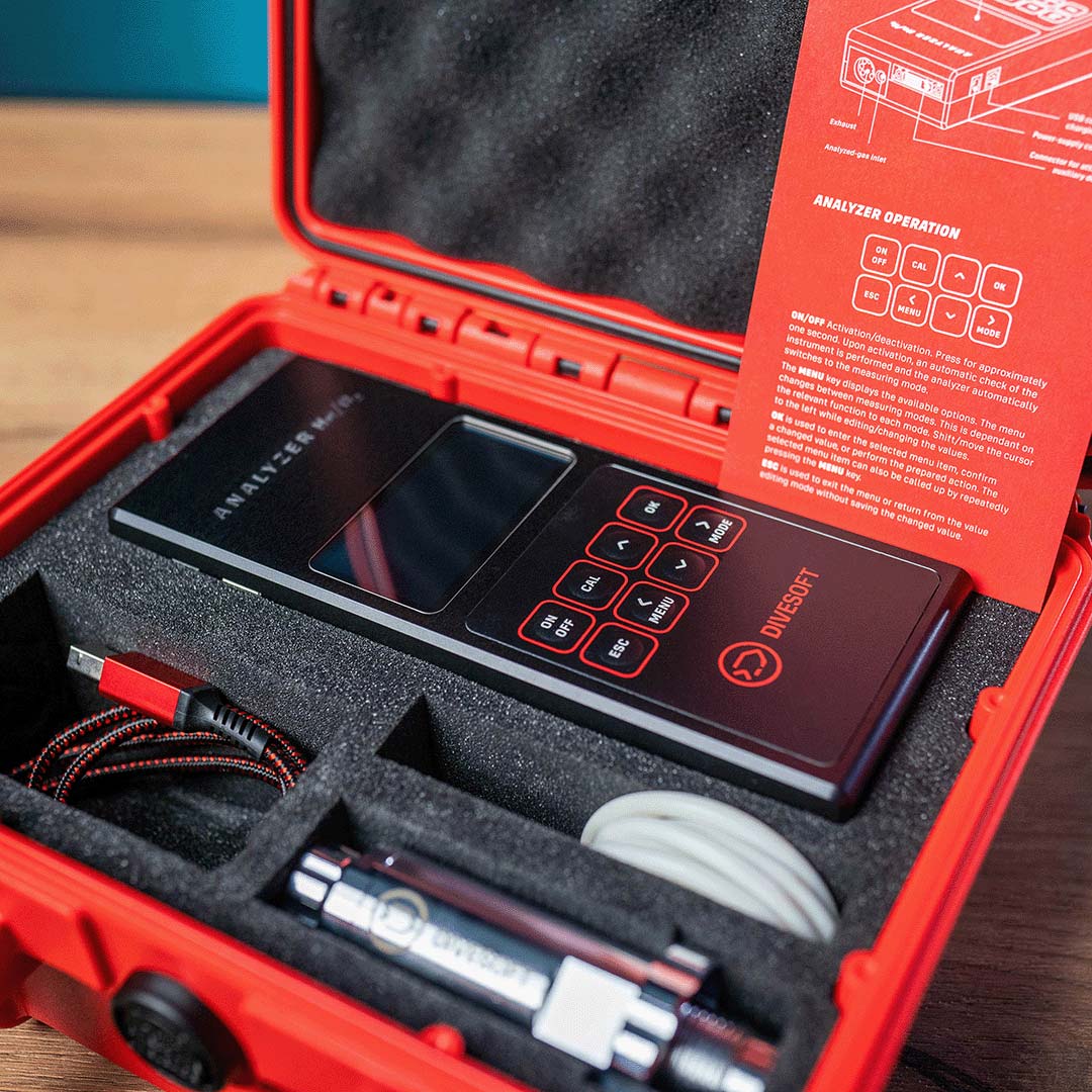 Divesoft Trimix Analyzer He/O2 Blender Set - Standard – TITAN DIVE SHOP